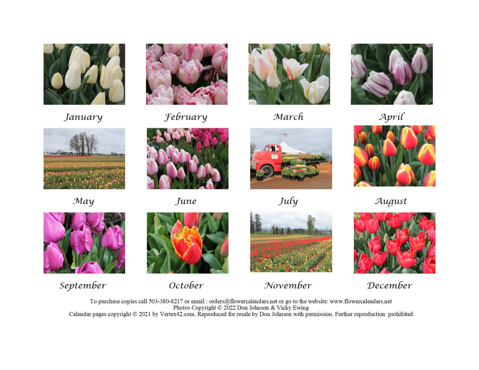 FLOWERCALENDARS.NET – Calendars for Flower Lovers