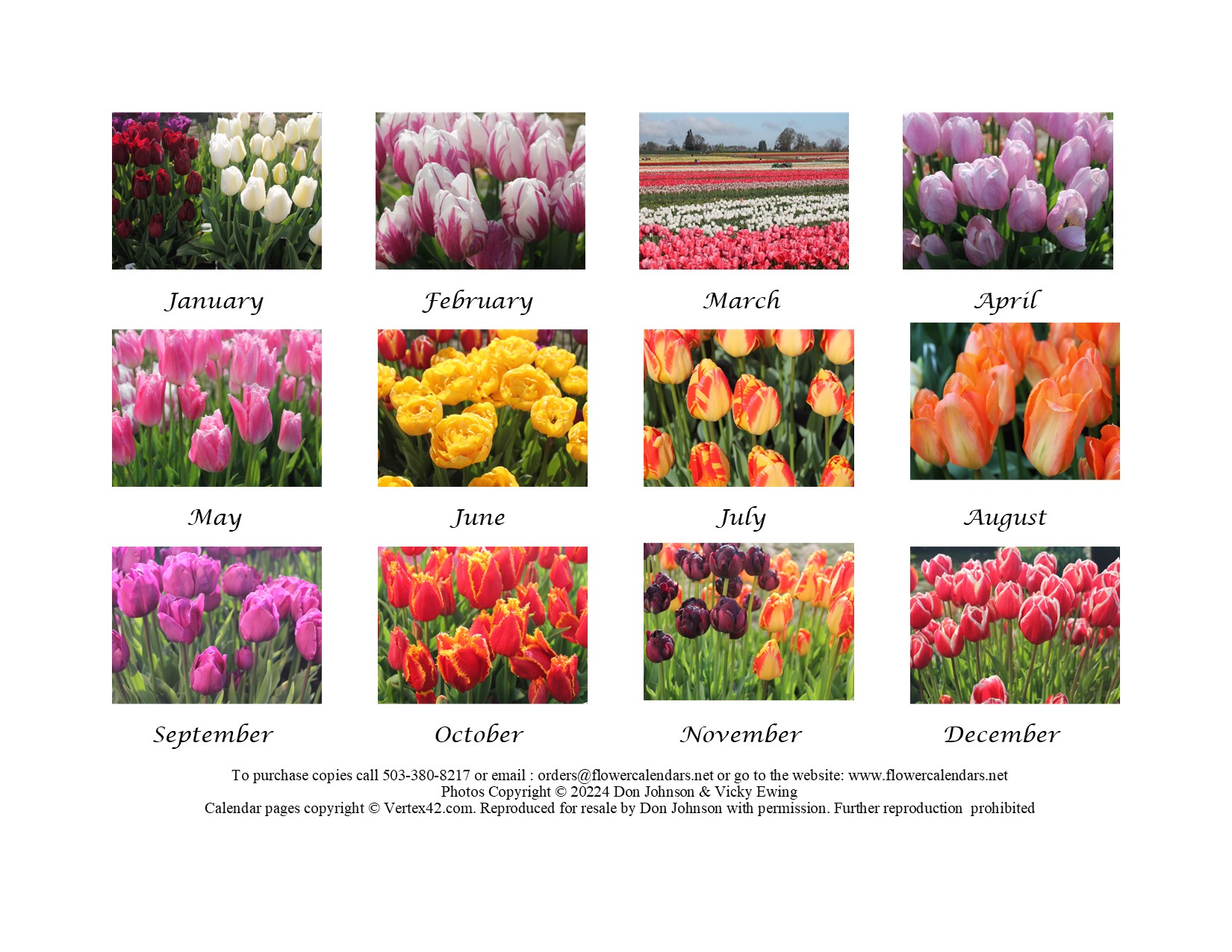 FLOWERCALENDARS.NET – Calendars for Flower Lovers